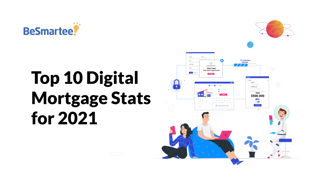 Top 10 Digital Mortgage Stats for 2021 - BeSmartee